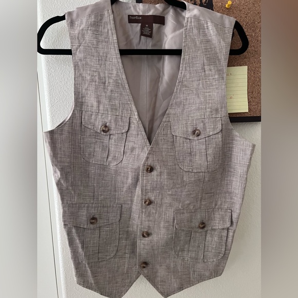 Perry Ellis | Suits & Blazers | Vintage Style Vest | Poshmark